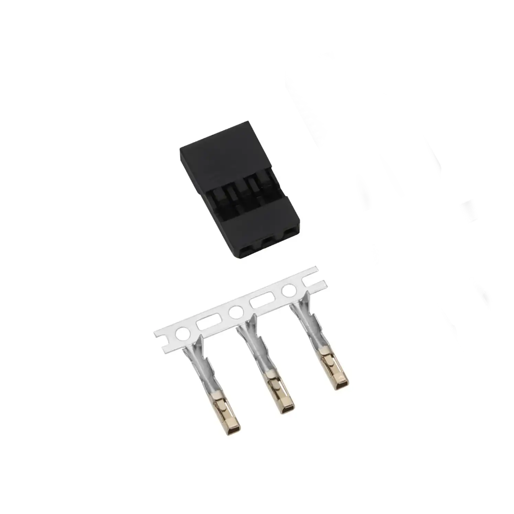 Conector Servo Futaba Hembra | Conector para Crimpar⠀